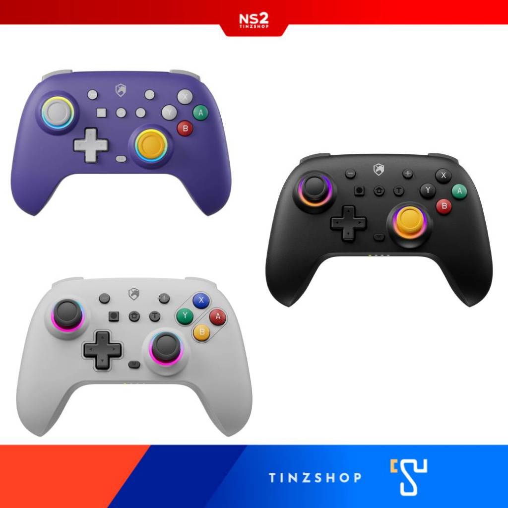 [Switch2] Tinzshop Joy Pro ECHTPower ES01 Gamepad Hall Effect / for Switch 2 , OLED , PC ...