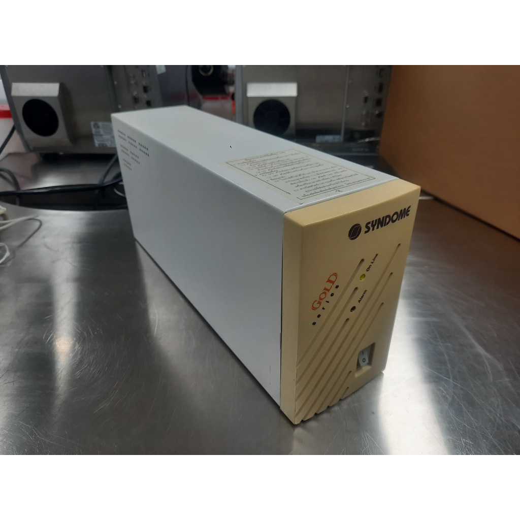 เครื่องสำรองไฟ UPS Syndome Gold | Shopee Thailand