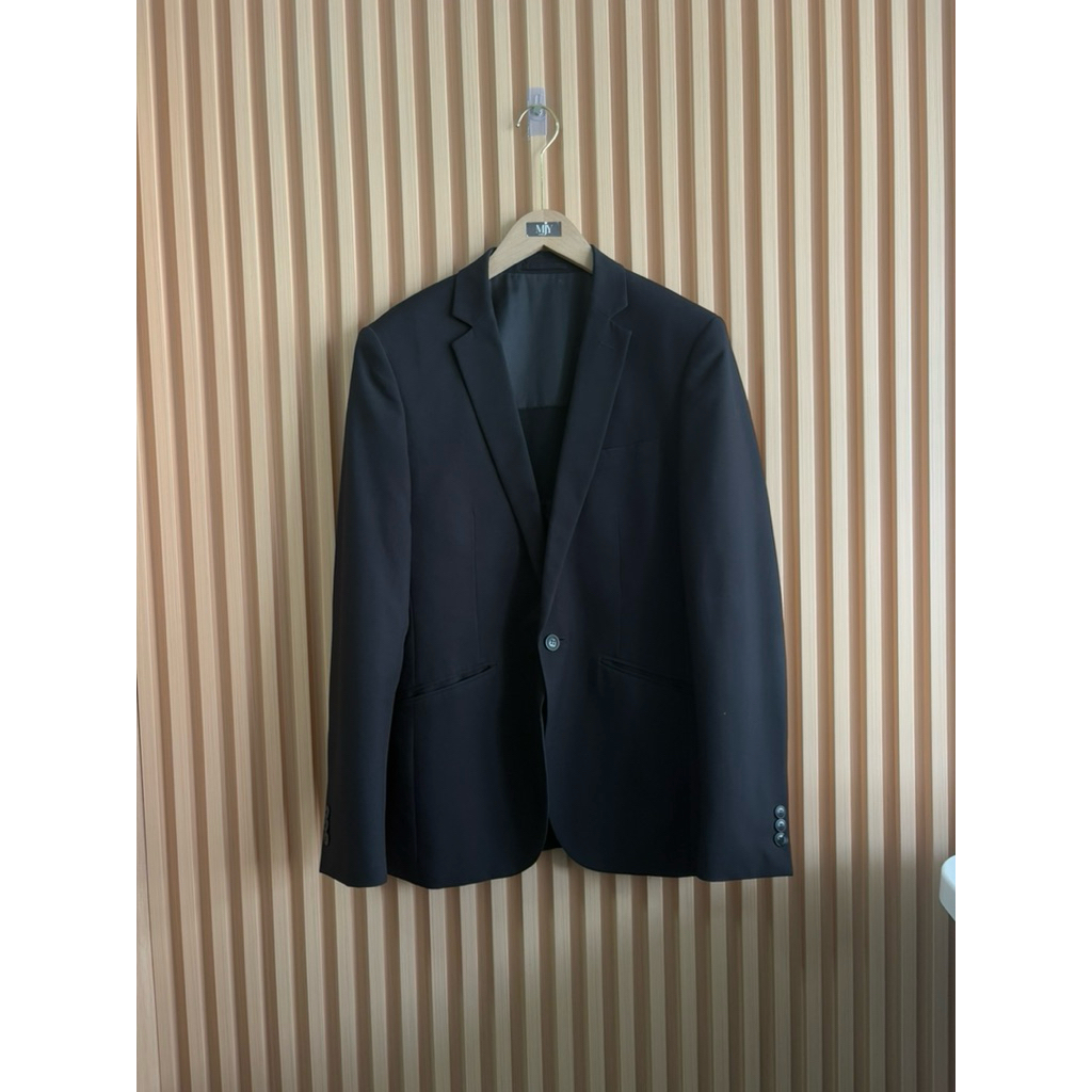 g2000 blazer เสื้อสูท แบรนด์แท้ ทรงสวย สวยมาก สีดำสนิท ผ้าดี | Shopee ...