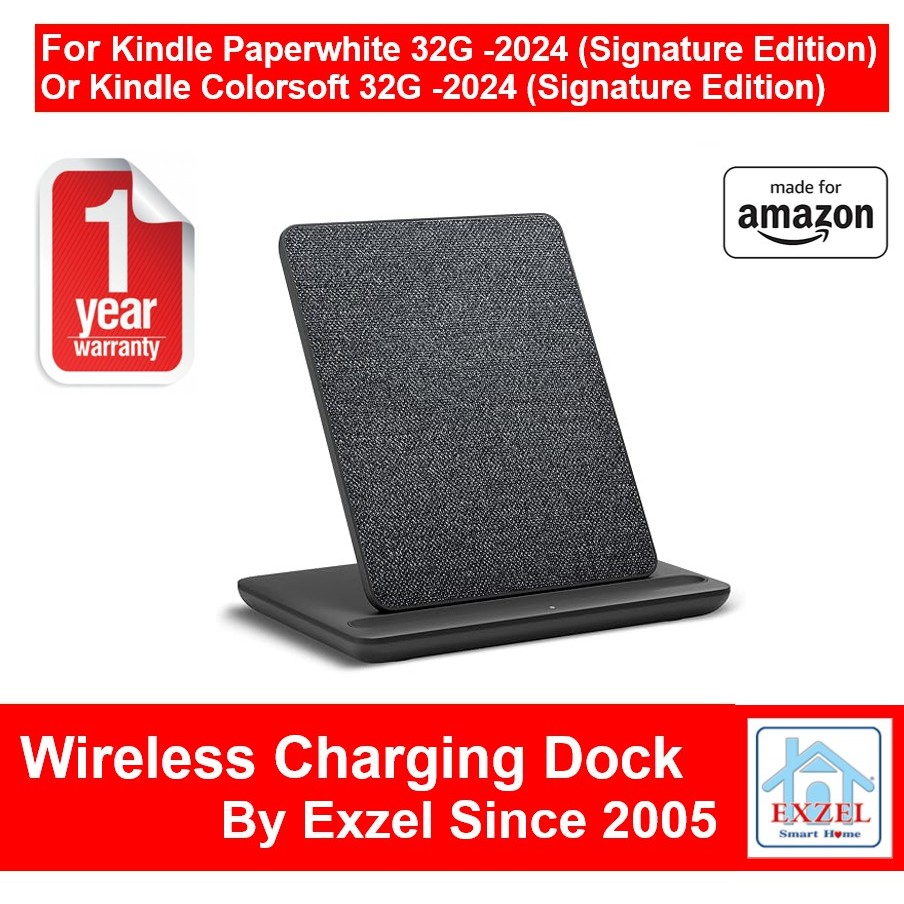 Wireless Charging Dock for Kindle Paperwhite / Colorsoft Signature ...