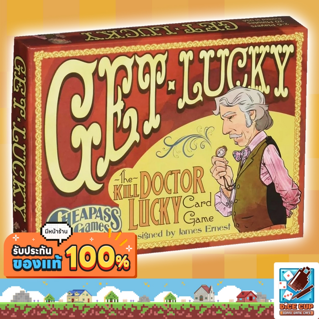 [ของแท้] Get Lucky: Kill Doctor Lucky Board Game | Shopee Thailand