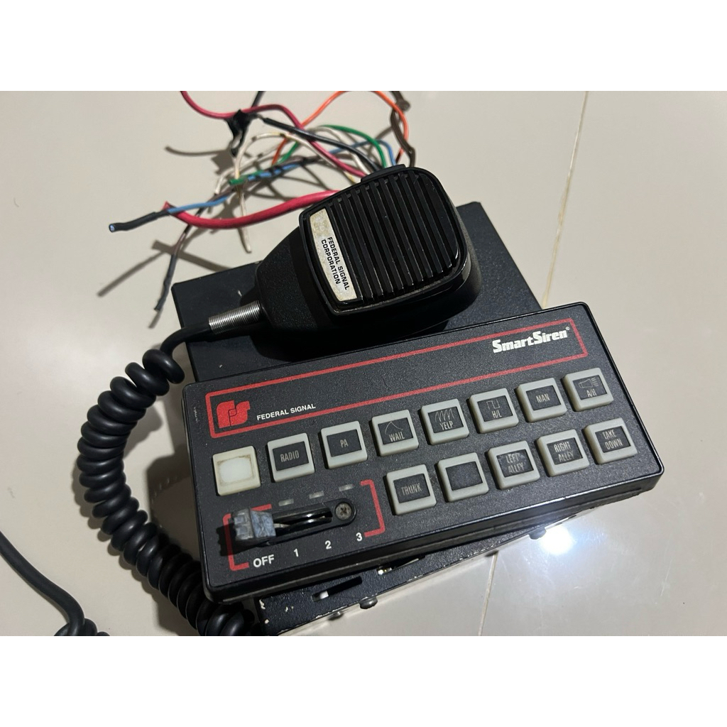 Federal Signal Smart Siren 200w ไมค ครบ Shopee Thailand