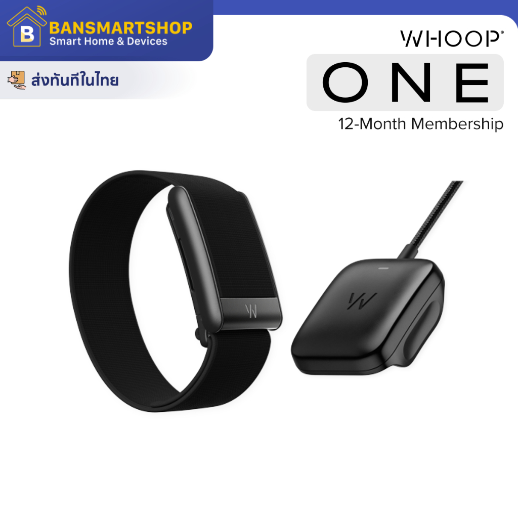 WHOOP One (12-Month Membership) สายรัดสุขภาพ WHOOP 5.0 | Shopee Thailand