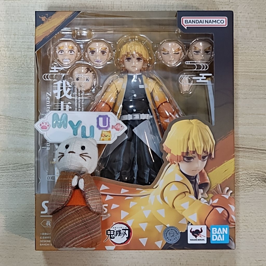 🙀 NEW Zenitsu Agatsuma Kimetsu No Yaiba Demon Slayer SHF S.H.FIGUARTS ...