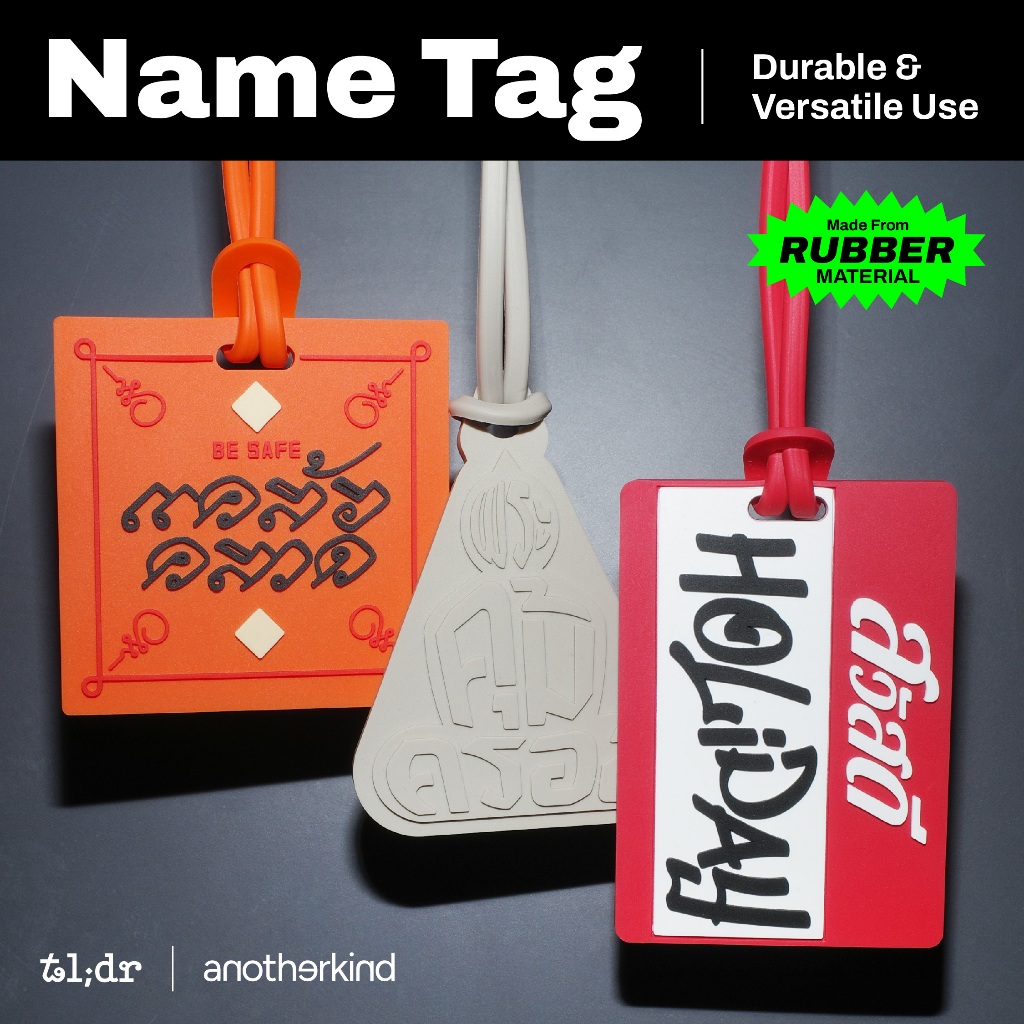 ป้ายห้อยกระเป๋าเดินทาง - Wish You Be Safe Name tag | Shopee Thailand