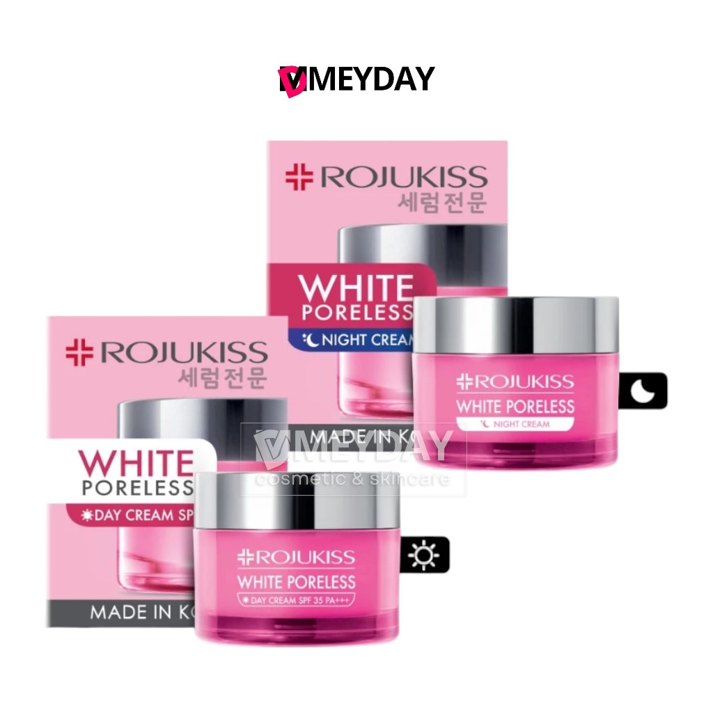 Rojukiss White Poreless Cream โรจูคิส ไวท์ พอร์เลส ครีม 45ml | Shopee ...
