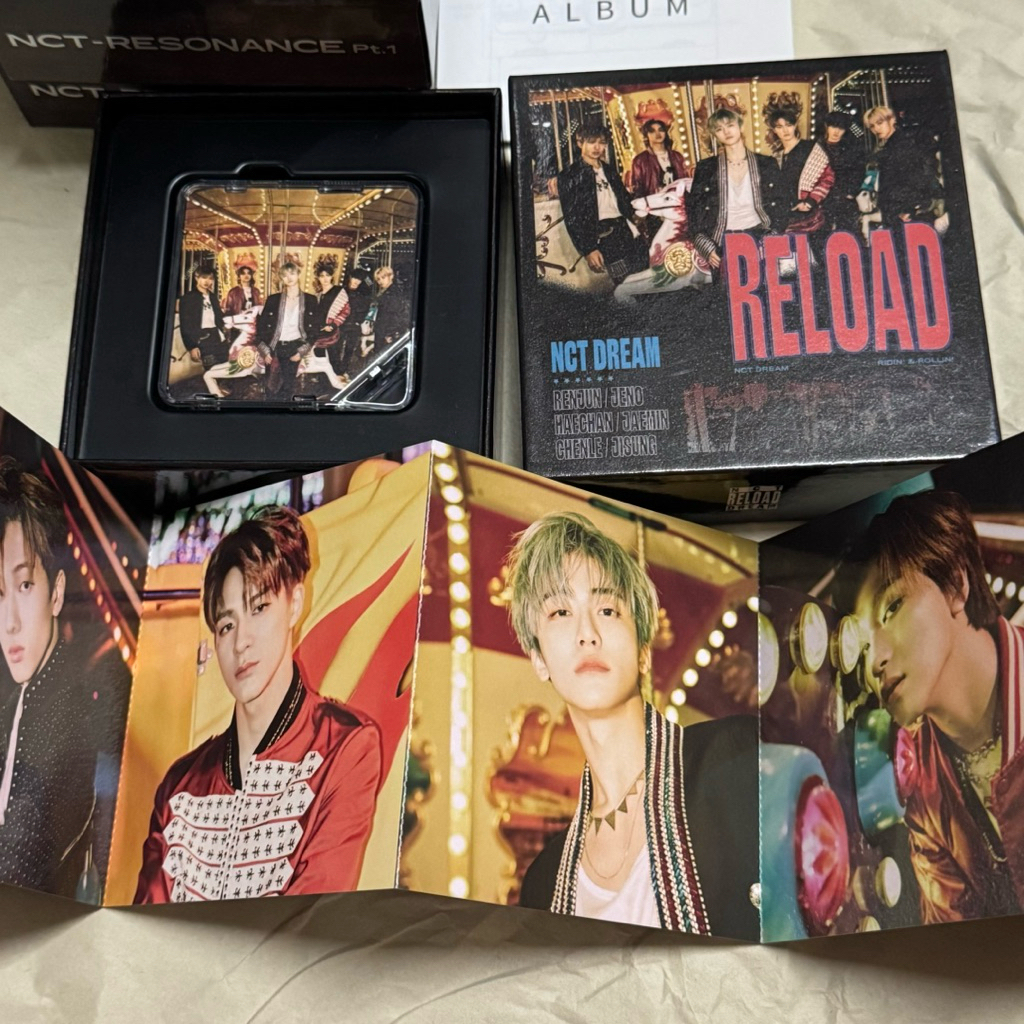 มือสอง NCT RELOAD KIT ALBUM มีของตามรูป | Shopee Thailand