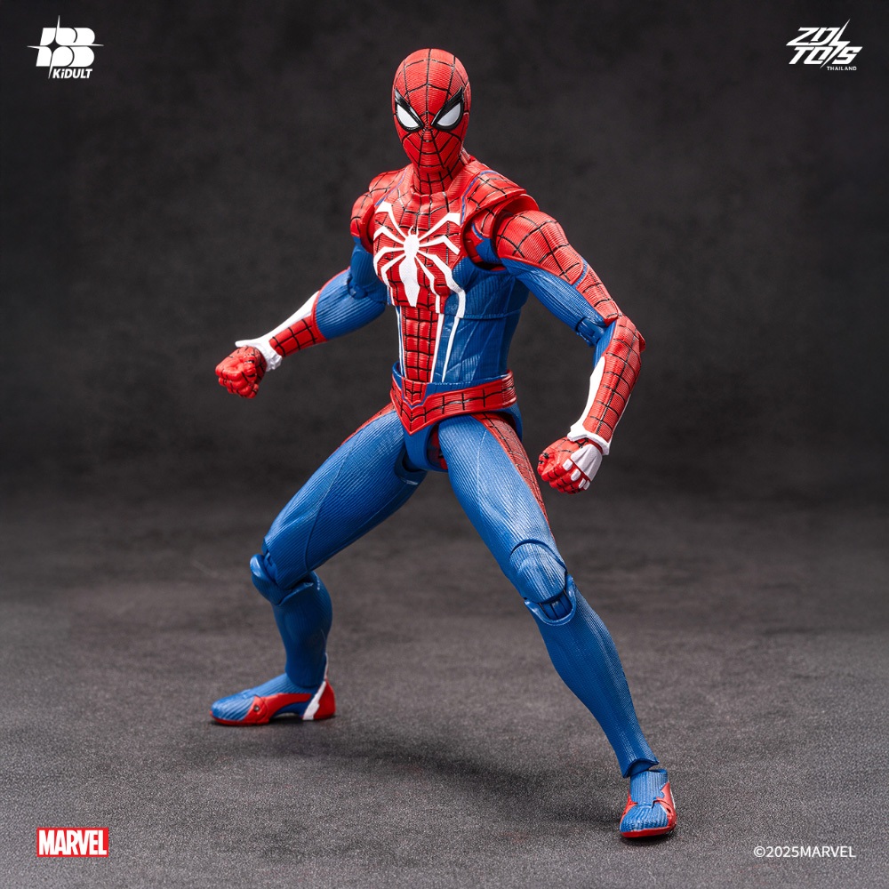 (ลิขสิทธิ์แท้) (1950-01) Spider-Man: ADVANCED SUIT จาก ZD TOYS MARVEL ...