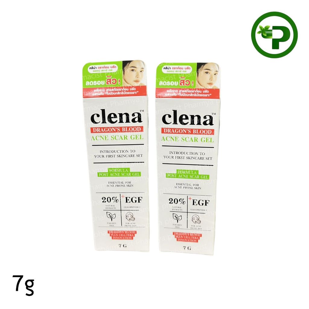 clena dragon s blood acne scar gel 7g คลีน่า ดราก้อน บลัด แอคเน่ เจล 7 ...