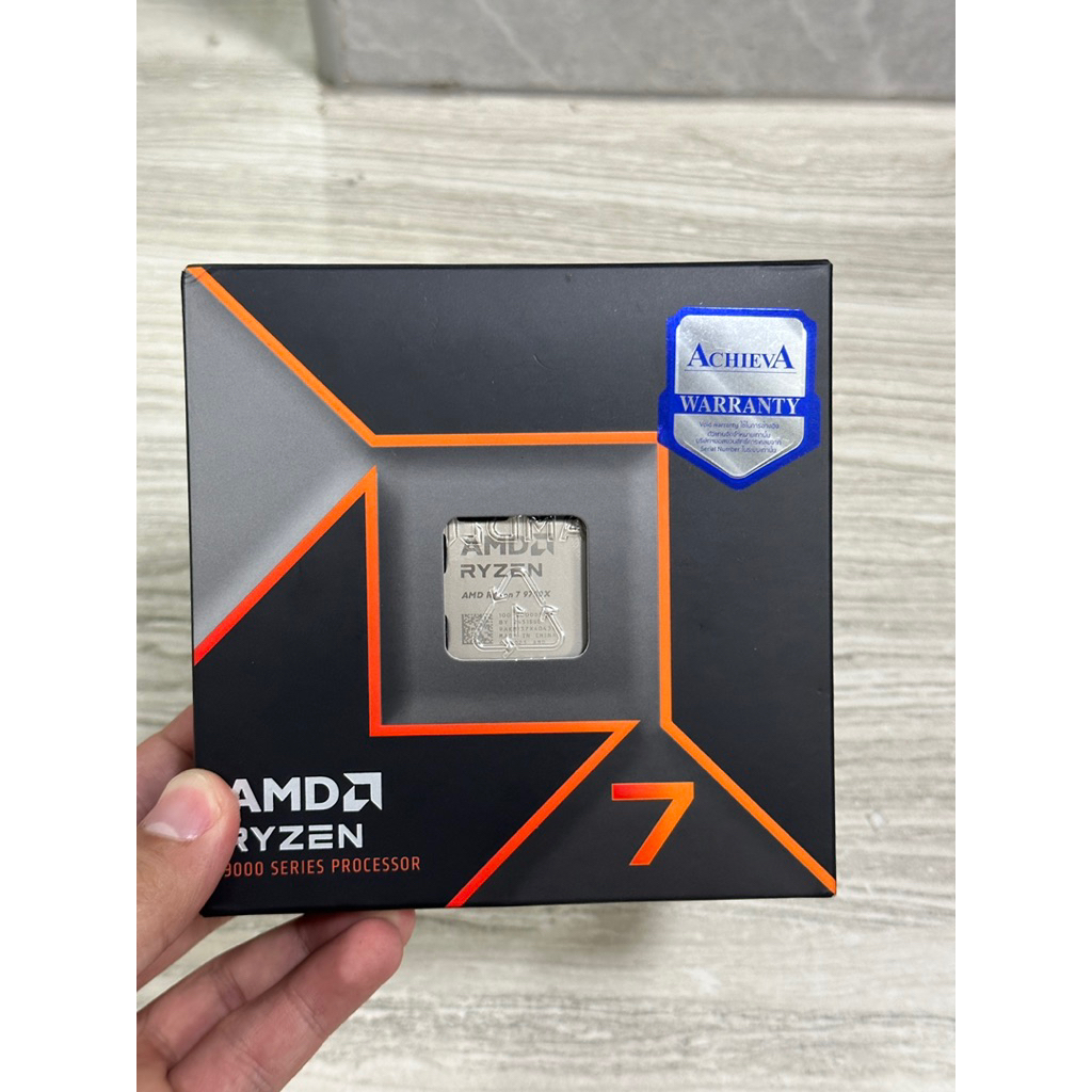 CPU (ซีพียู) AMD RYZEN 7 9700X - 8C 16T 3.8-5.5GHz (AMD SOCKET AM5) (มี ...