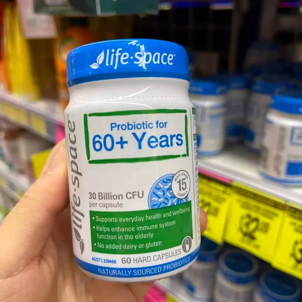 Life Space Probiotic For 60+ โปรไบโอติกสำหรับผู้อายุ 60 ปีขึ้นไป Exp ...