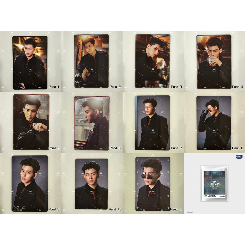 (พร้อมส่ง) GMMTV RANDOM CARD: PONDPHUWIN RENDEZVOUS FANCON 2025 ...