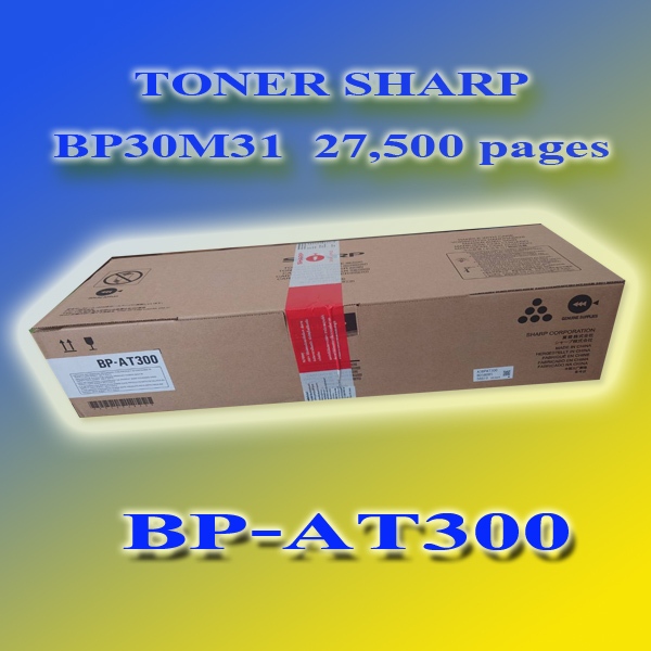 หมึกเครื่องถ่าายเอกสาร SHARP BP-30M31 รหัส BP-AT300 ของแท้ ใช้งาน ...