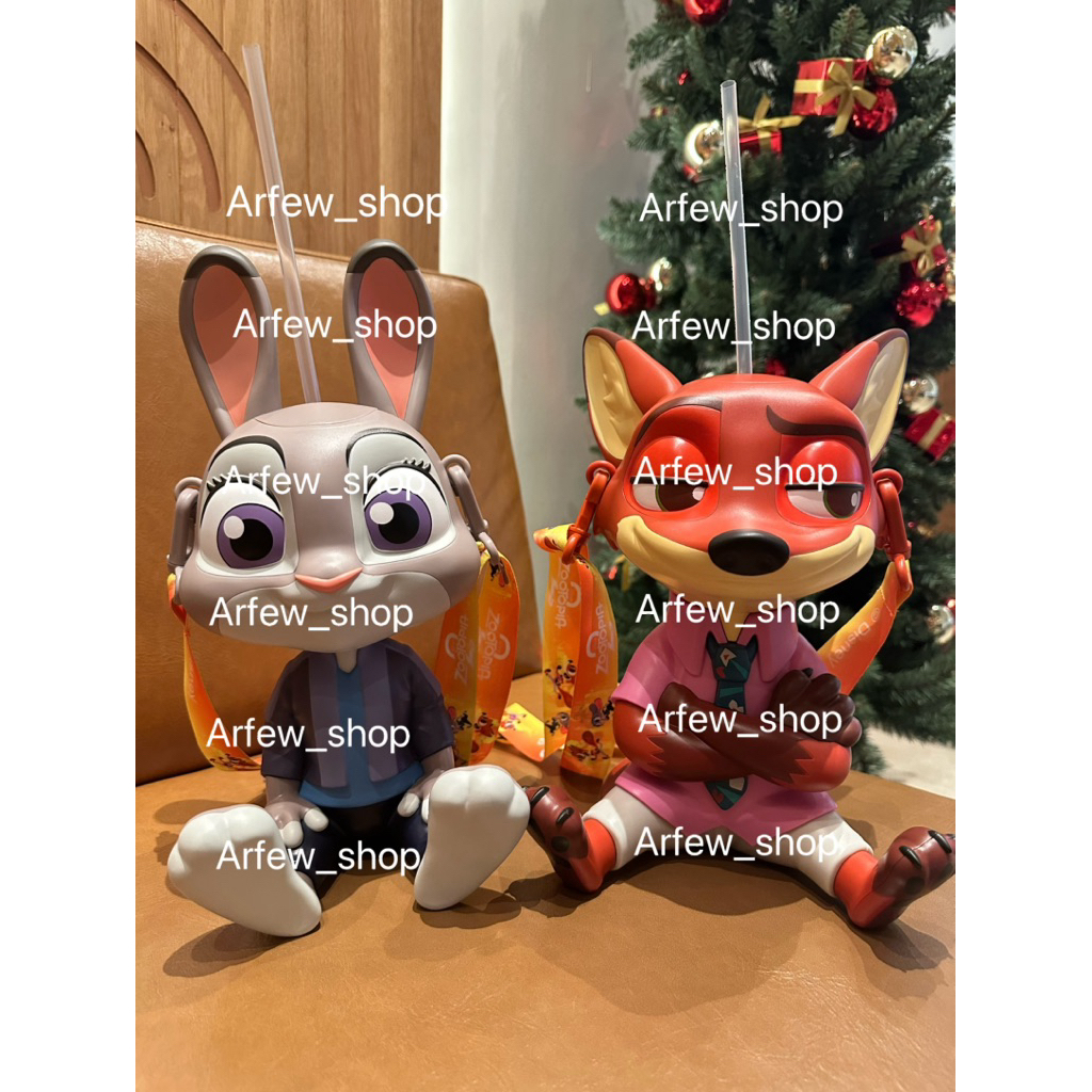 🧡 พร้อมส่ง 🩶 Major Cineplex (แก้วน้ำเมเจอร์) - Zootopia 2025 (Nick and ...