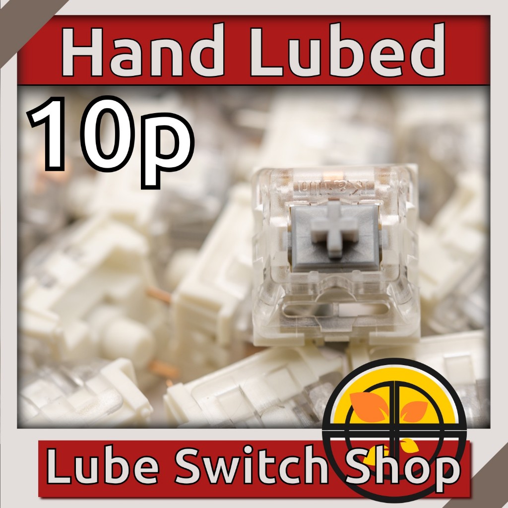 ลูปมือ 10ตัว Kailh Speed Silver Lubed Linear Switch | Shopee Thailand