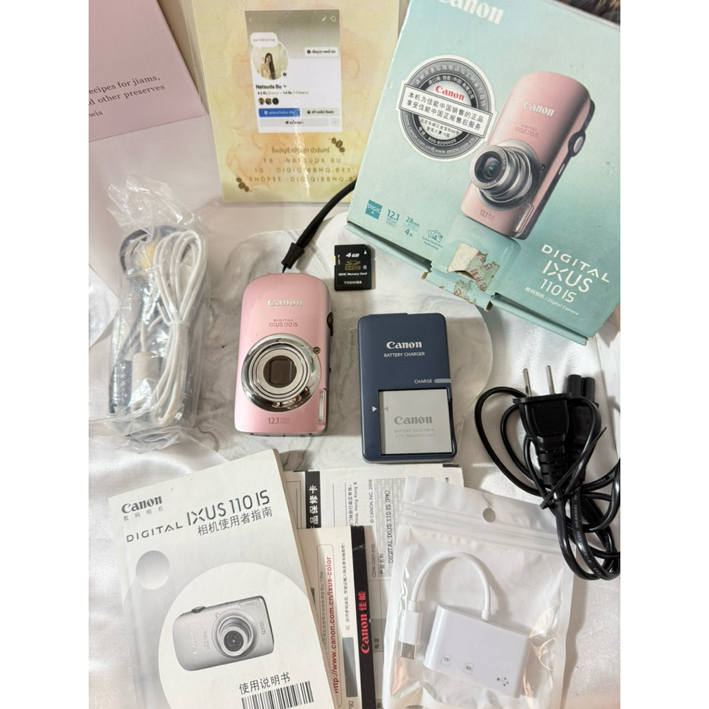 📸canon ixus 110 is/ixy 510 is 📸full box📦 | Shopee Thailand