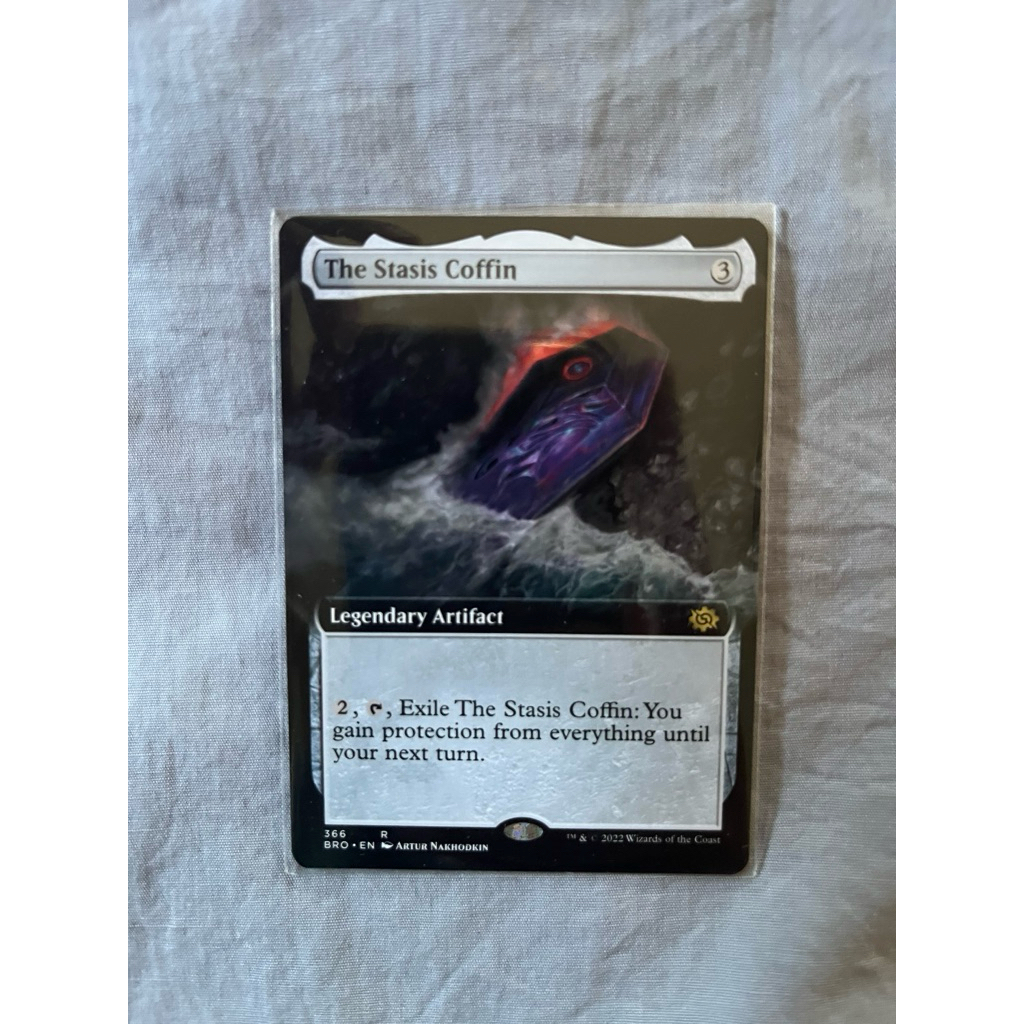 การ์ด MTG the Stasis Coffin Artifact Magic the Gathering รุ่น BRO สภาพ ...