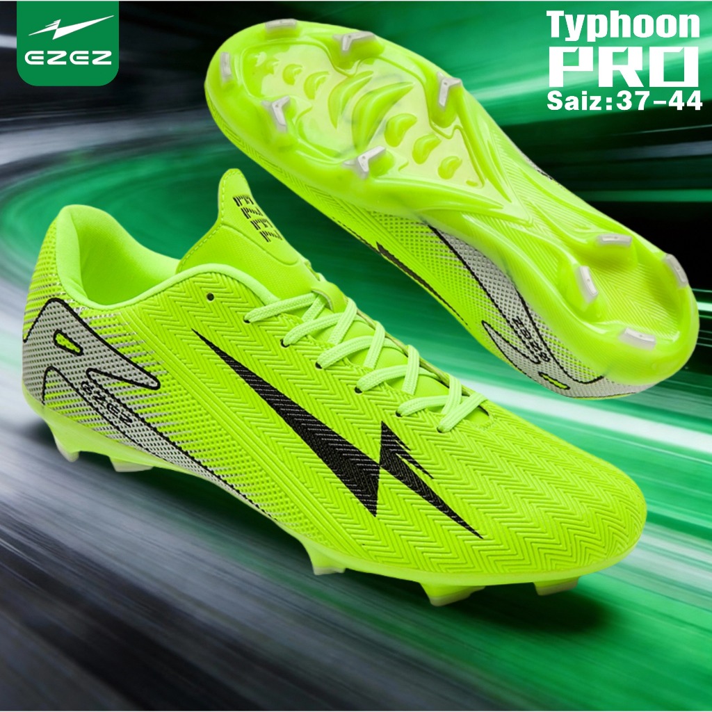 รองเท้าสตั้ด Ezez Typhoon Pro FG หนัง PU น้ำหนักเบา ทนทาน ใส่เล่นทั้ง ...