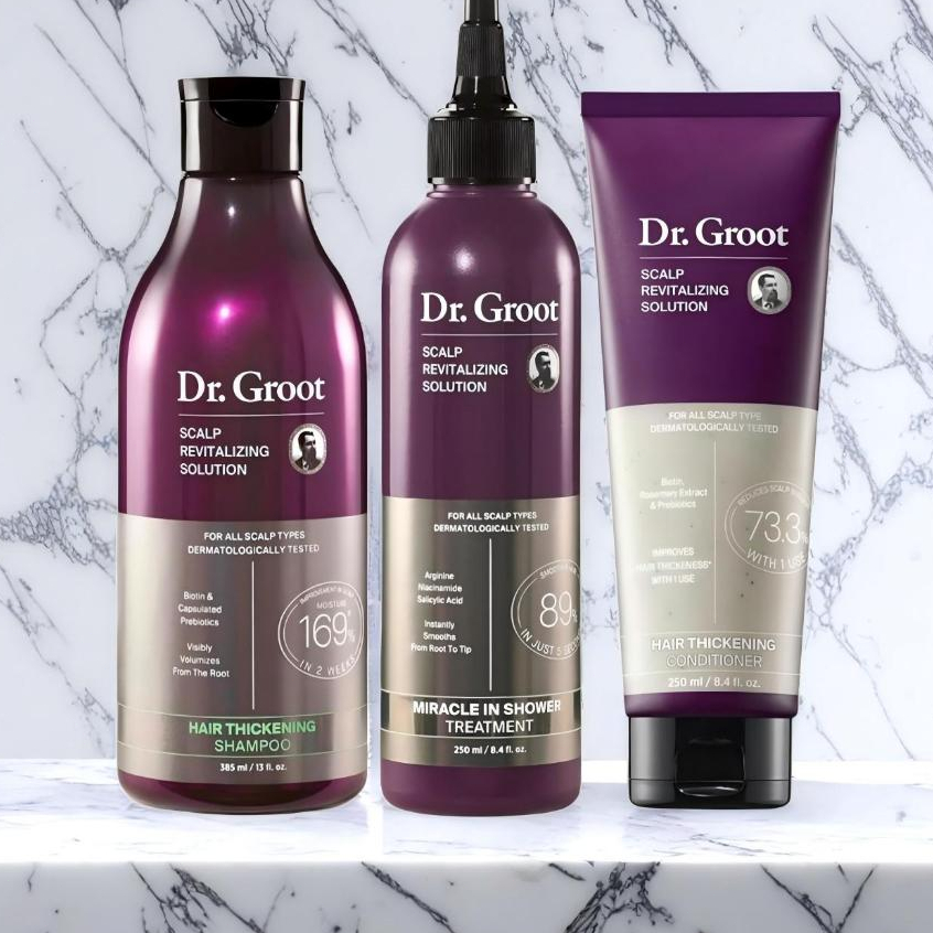 Dr.Groot Thickening Shampoo & Conditioner for Hair Loss – for Hair ...