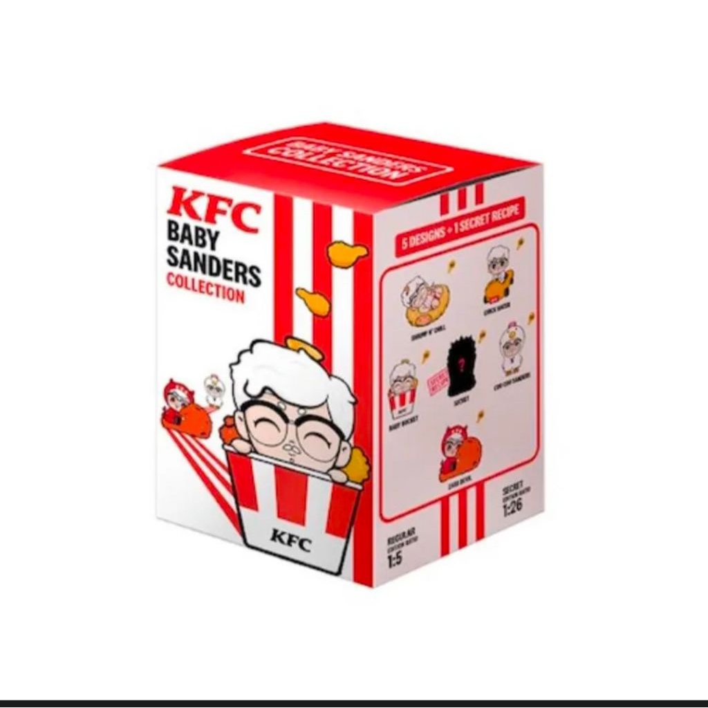 KFC Baby Sanders Collection Figure (เช็คการ์ดไม่แกะซอง) | Shopee Thailand