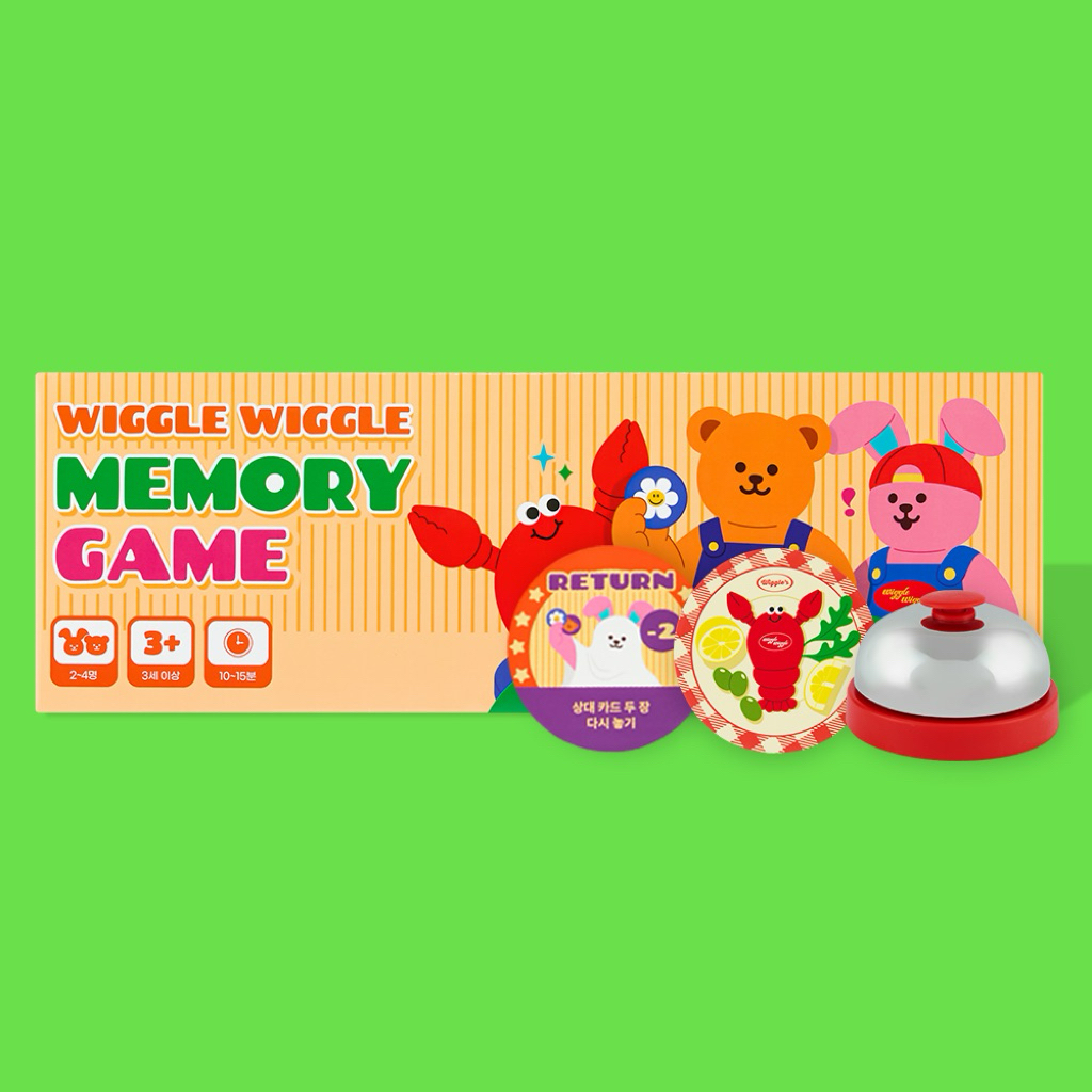 🐰🩷Wiggle Wiggle🐻💕 Memory Game เกมจับคู่ภาพ | Shopee Thailand