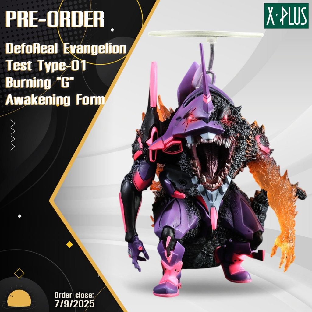 Pre-order X-Plus DefoReal Evangelion Test Type-01 Burning "G" Awakening ...