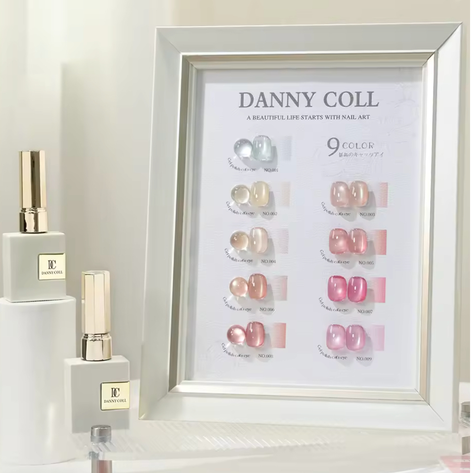 สีลูกแก้ว DANNY COLL รุ่น N-094 สีเจลลูกแก้ว ยกเซต 9สี แถมชาร์จ ...