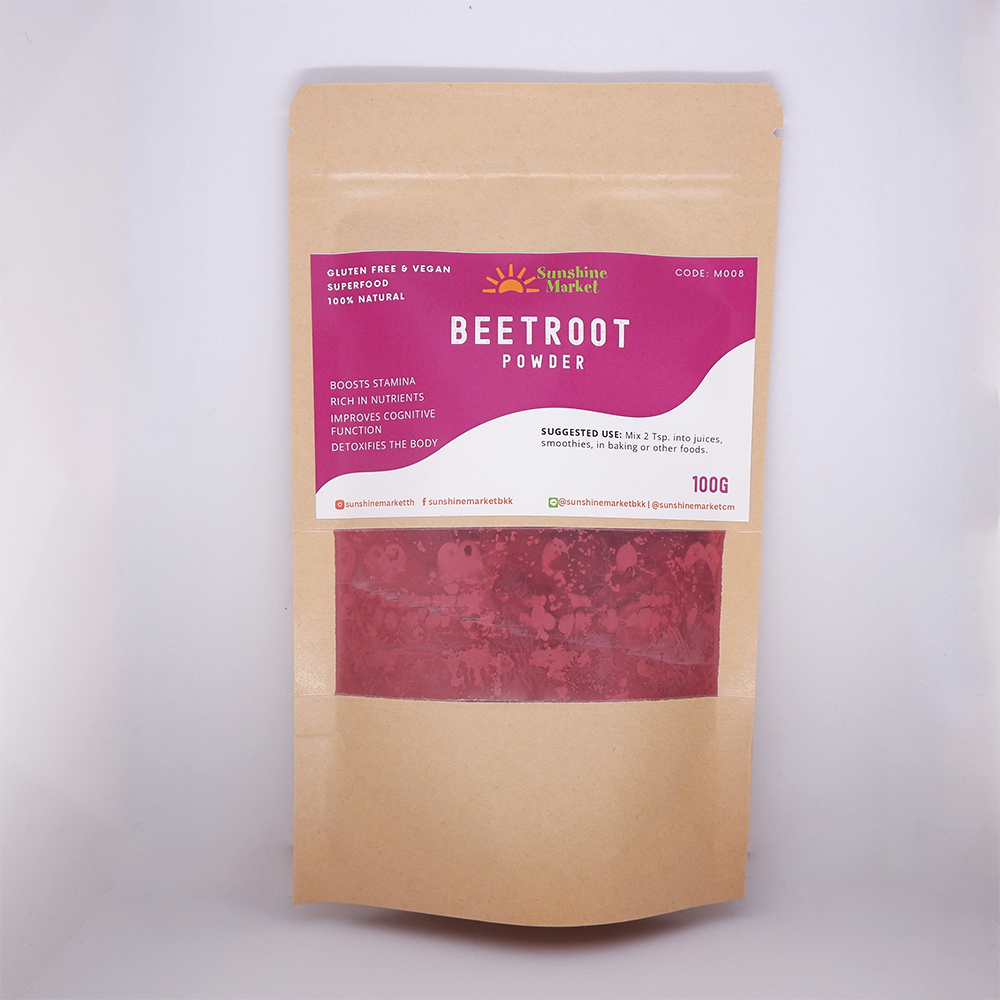 Organic Morlife Beetroot Powder | มอร์ไลฟ์ ออร์แกนิก บีทรูท ผง 100 กรัม ...