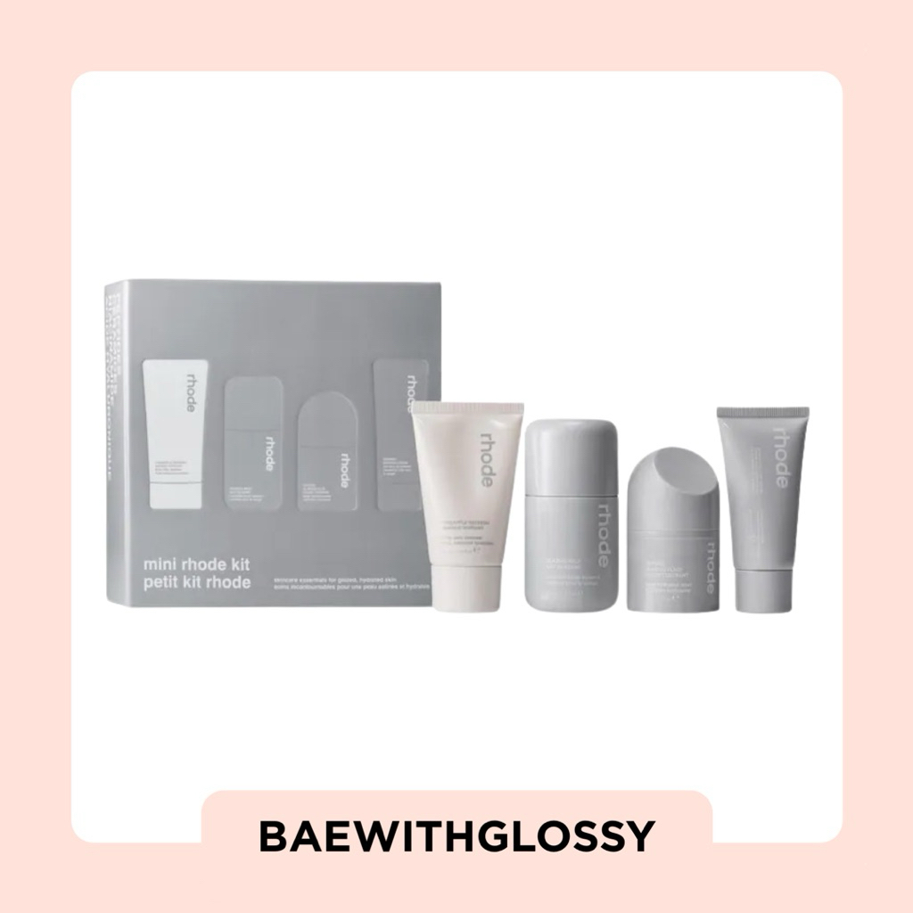 BAEWITHGLOSSY | Rhode — Mini Rhode Kit Glazed Skincare Essentials ...