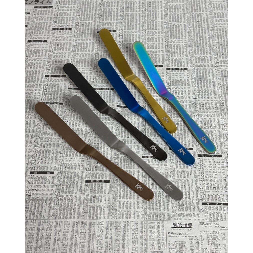 KhonKrua Flexible Spatula 23 CM สปาตูล่าสแตนเลส 23 ซม. Plating Spatula ...