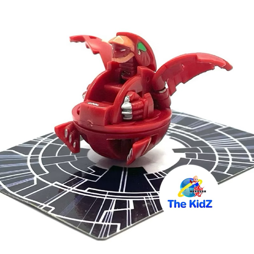 บาคุกัน Bakugan B2 Pyrus Spin Ravenoid Special Attack (spinning ...