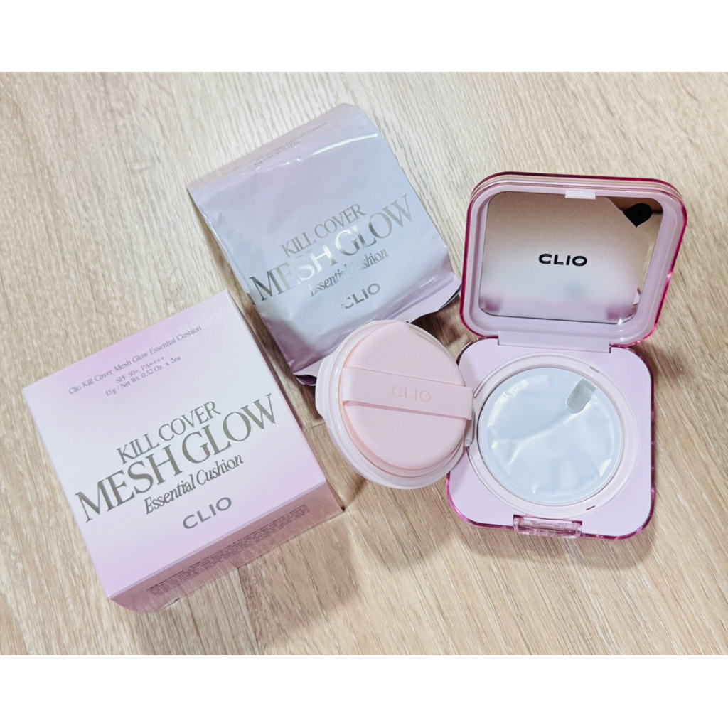 [พร้อมส่ง] ส่งต่อ CLIO KILL COVER MESH GLOW ESSENTIAL CUSHION SPF50+ PA ...