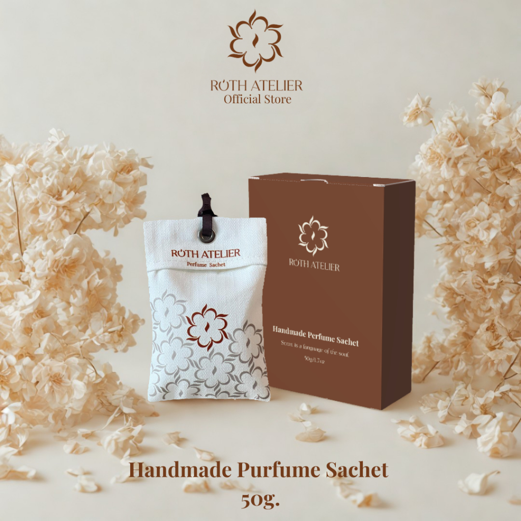 Roth Atelier ถุงหอมหินภูเขาไฟ Volcano Perfume Sachet ถุงหอมปรับอากาศ ...