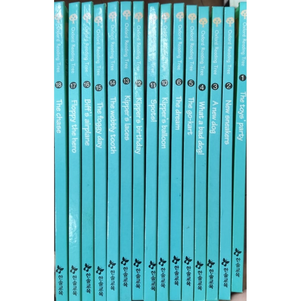 Oxford Reading Tree Stage 2 A B ขายเหมา 15 เล่ม พร้อมซีดี 2 แผ่น ปกแข็ง ...