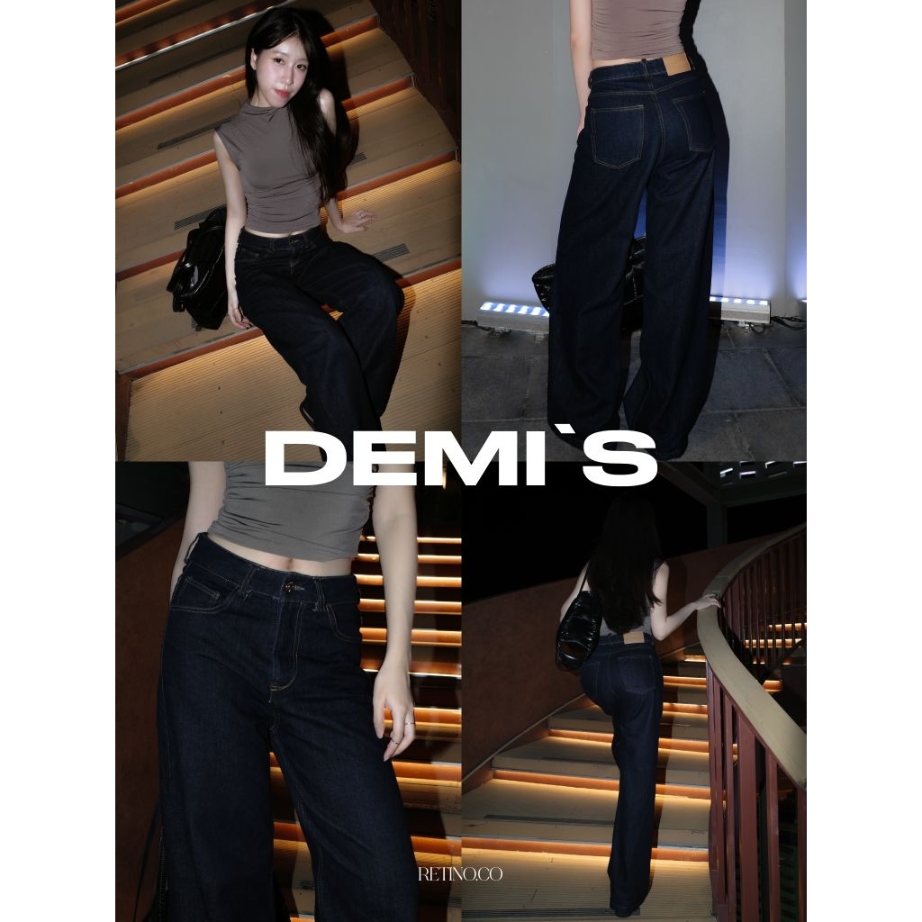 พรีออเดอร์DEMIS JEANS (กางเกงยีนส์) | Shopee Thailand