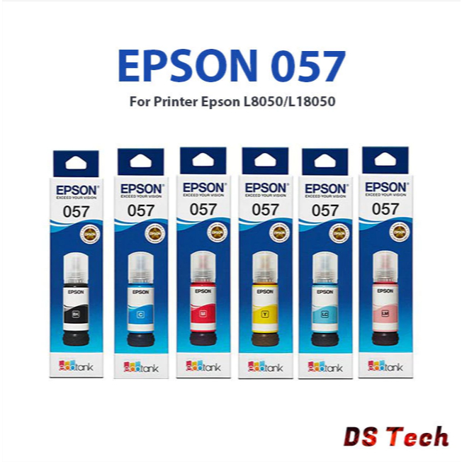 EPSON 057 Black / Cyan / Magenta / Yellow / Light Cyan / Light Magenta ...