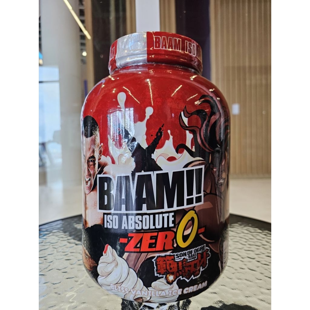 Baam iso absolute -zero- bliss vanilla ice cream | Shopee Thailand