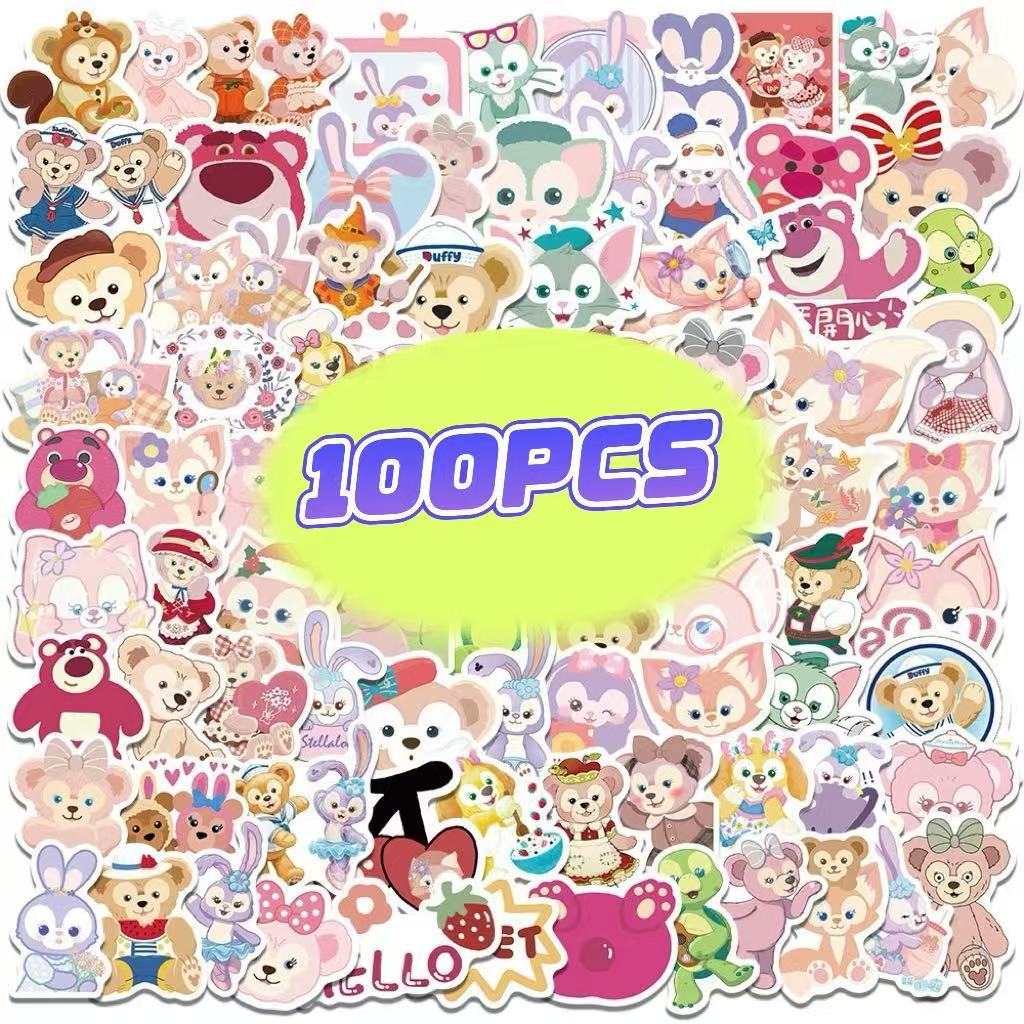 สเตลล่าลูStellaLou ดัฟฟี่ น่ารัก Duffy & Friends sticker สติกเกอร์กัน ...