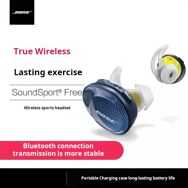 BOSE SoundSport Free Sports ไร้สาย หูฟังบลูทูธ In-ear running noise ...
