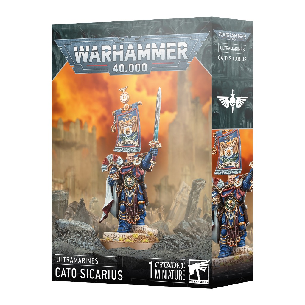 Warhammer 40k : Ultramarines : Cato Sicarius | Shopee Thailand