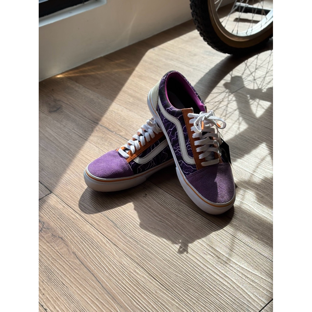 VANS - Vans x Mindseeker "Purple Lightning" (used) | Shopee Thailand