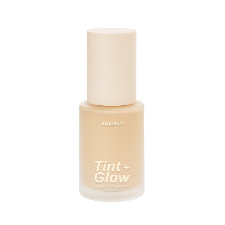 4U2 SKIN TINT + GLOW DEW FOUNDATION รองพื้นเนื้อทินท์ | Shopee Thailand