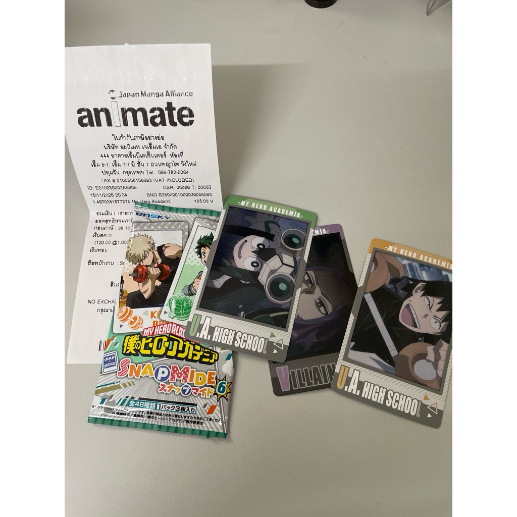 my hero academia snapmide vol 6 mha ของใหม่จากอนิเมท | Shopee Thailand