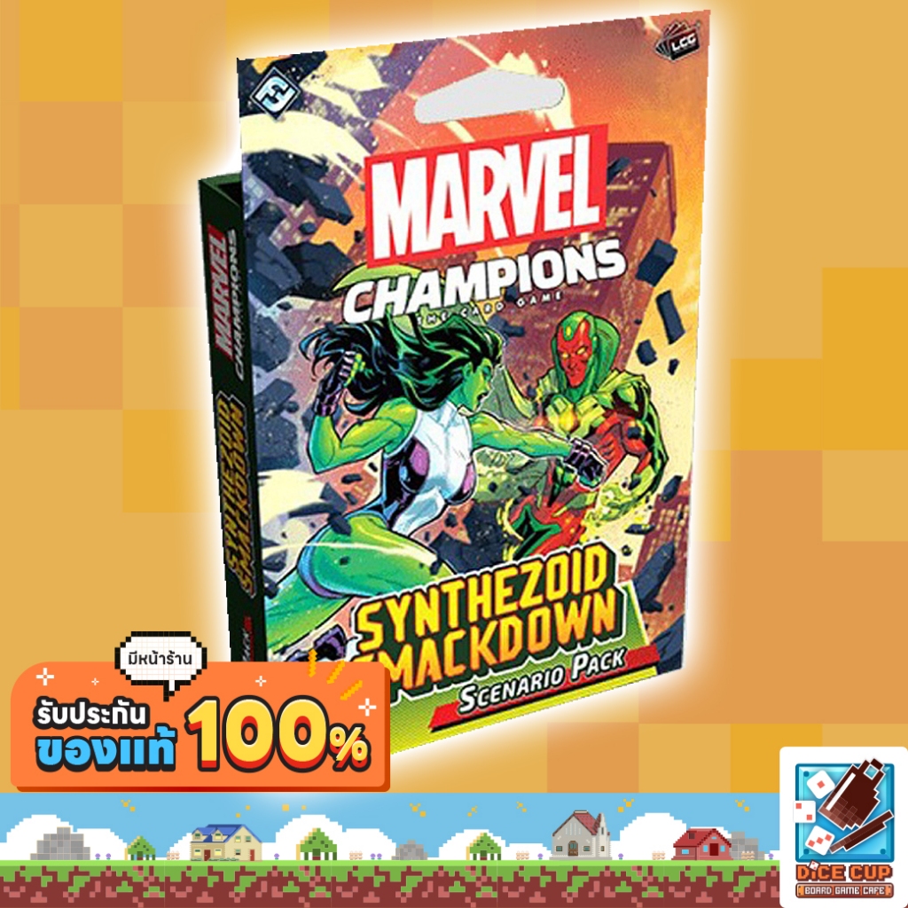 [ของแท้] Marvel Champions Synthezoid Smackdown Scenario Board Game ...