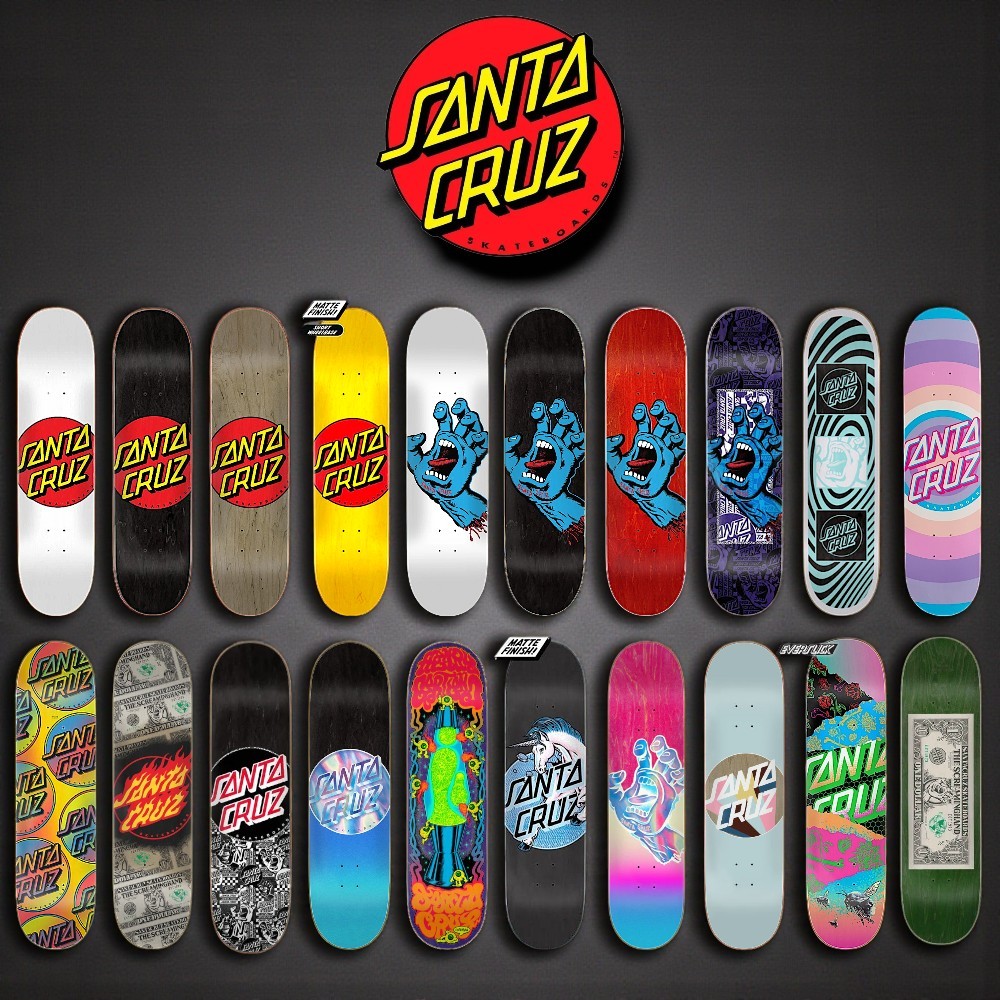 Santa Cruz Skateboard Deck Size 8.0 - 8.8 | แผ่นเปล่าสเก็ตบอร์ด ซานต้า ...