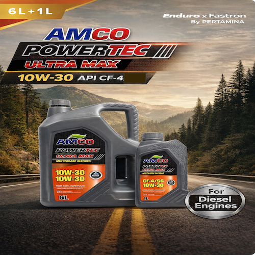 AMCO 10W-30 API CF-4 ขนาด 6L+1L น้ำมันเครื่องสำหรับรถยนต์ดีเซล | Shopee ...