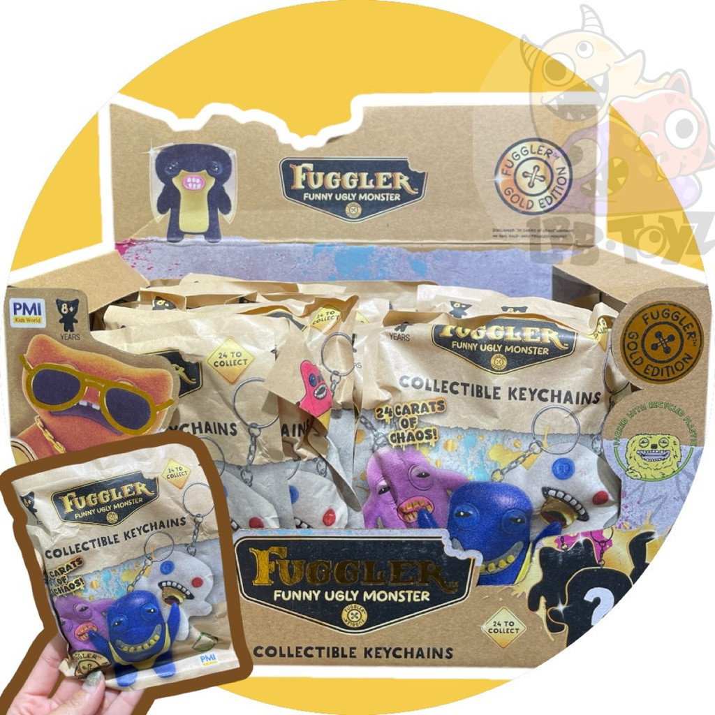 FUGGLER FUGGLER COLLECTIBLE KEYCHAIN BLIND PAPER BAG 1 จุ่ม | Shopee ...