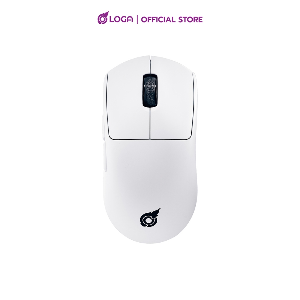 LOGA GARUDA 2 WIRELESS GAMING MOUSE : White / Black | Shopee Thailand