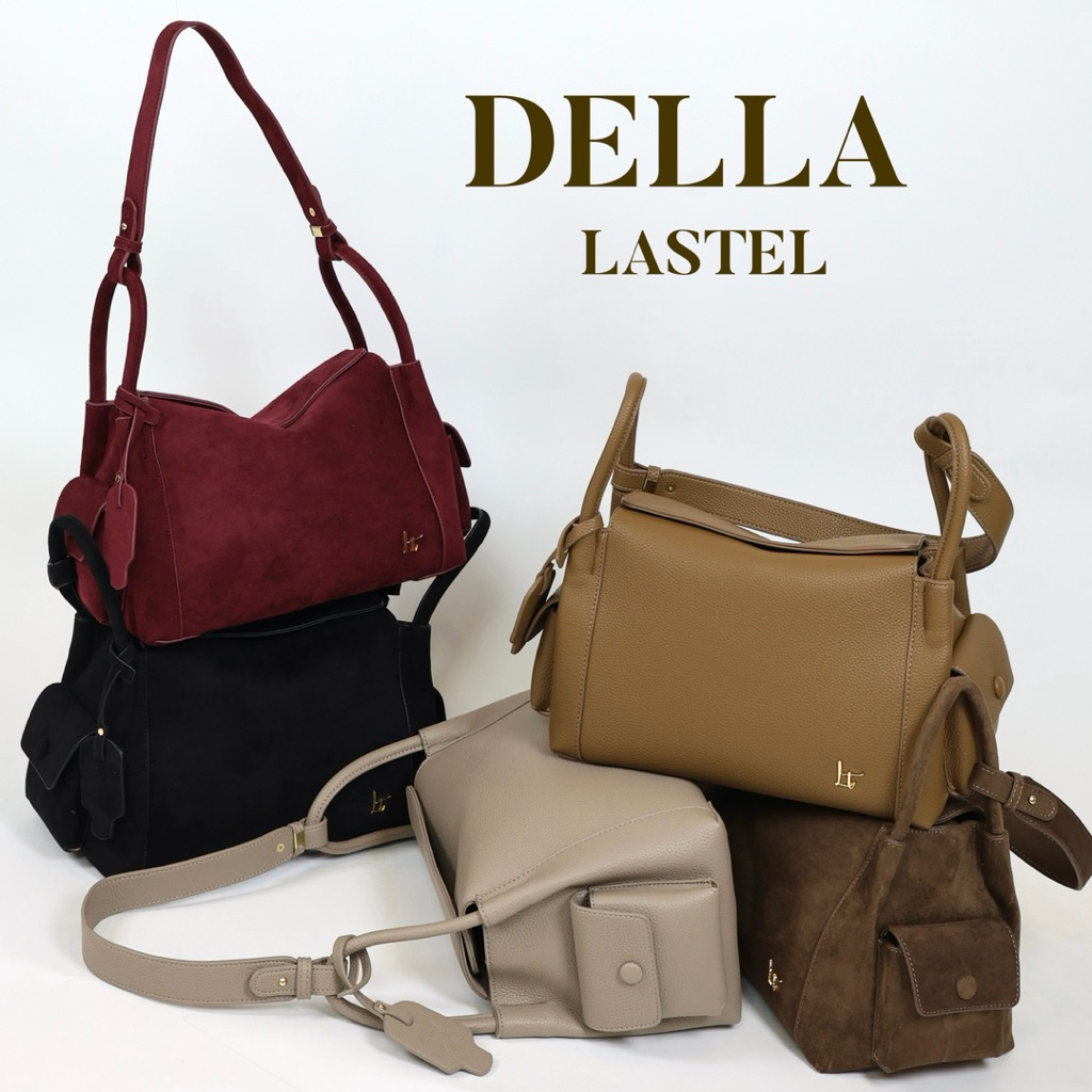 (NEW)LASTEL🪐กระเป๋าสะพายรุ่นDELLA🐿️งานพรีเมี่ยม สายสะพาย2แบบ ปรับระดับ ...