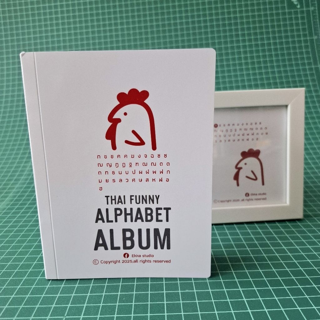 Mini Thai alphabet HIT postcard | Shopee Thailand